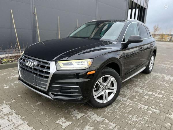 Black Audi Q5 2018 in Vilnius, with an engine capacity of 1.98 L and mileage of 238 thousand km for 16999 €, photo 1 on AUTOMOTO.COM.LV