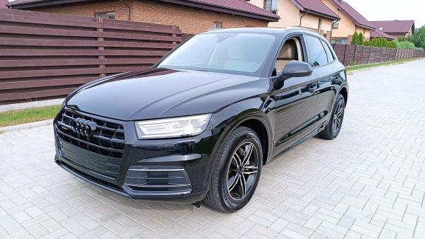 Black Audi Q5 2018 in Klaipeda, with an engine capacity of 2.00 L and mileage of 79 thousand km for 18800 €, photo 1 on AUTOMOTO.COM.LV