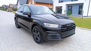 Black Audi Q5 2018 in Klaipeda, with an engine capacity of 2.00 L and mileage of 79 thousand km for 18800 €, photo 2 on AUTOMOTO.COM.LV