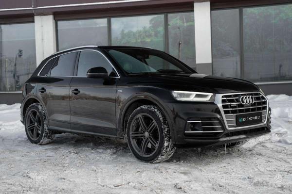 Melns Audi Q5 2018 Viļņa, ar dzinēja tilpumu 2.97 L un nobraukumu 200 tūkst. km par 24999 €, foto 8 vietnē AUTOMOTO.COM.LV