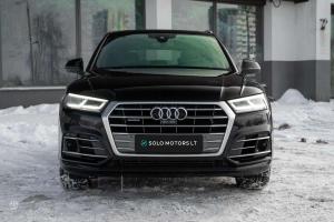 Black Audi Q5 2018 in Vilnius, with an engine capacity of 2.97 L and mileage of 200 thousand km for 24999 €, photo 9 on AUTOMOTO.COM.LV