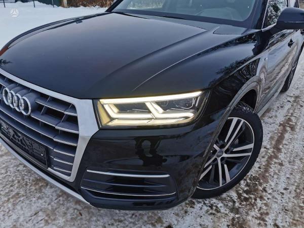 Black Audi Q5 2018 in Birstonas, with an engine capacity of 2.00 L and mileage of 173 thousand km for 24999 €, photo 2 on AUTOMOTO.COM.LV