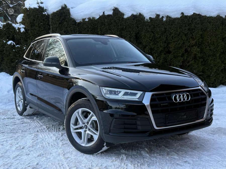 Black Audi Q5 2018 in Jonava, with an engine capacity of 1.97 L and mileage of 169 thousand km for 20650 €, photo 4 on AUTOMOTO.COM.LV