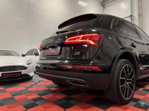 Black Audi Q5 2018 in Vilnius, with an engine capacity of 1.97 L and mileage of 191 thousand km for 20990 €, photo 9 on AUTOMOTO.COM.LV