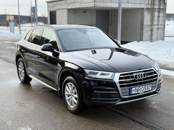 Black Audi Q5 2018 in Vilnius, with an engine capacity of 2.00 L and mileage of 280 thousand km for 17900 €, photo 2 on AUTOMOTO.COM.LV