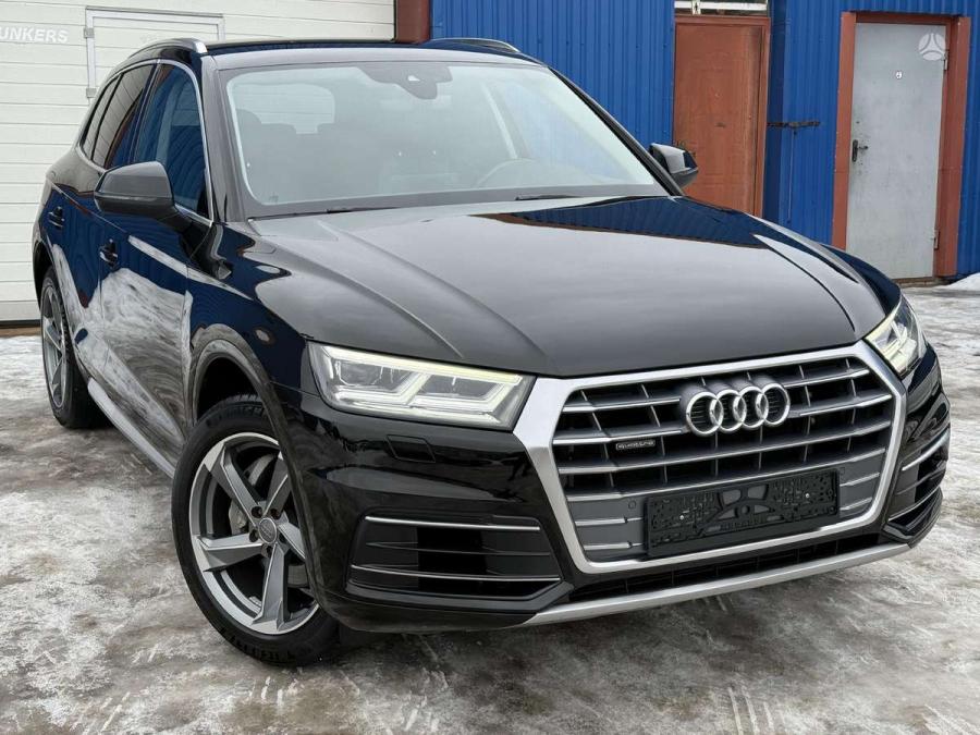 Melns Audi Q5 2018 Prienai, ar dzinēja tilpumu 2.00 L un nobraukumu 194 tūkst. km par 21750 €, foto 2 vietnē AUTOMOTO.COM.LV