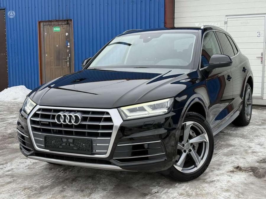 Melns Audi Q5 2018 Prienai, ar dzinēja tilpumu 2.00 L un nobraukumu 194 tūkst. km par 21750 €, foto 3 vietnē AUTOMOTO.COM.LV