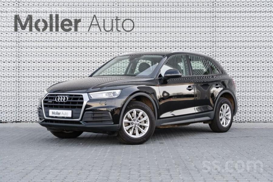 Black Audi Q5 2018 in Riga, with an engine capacity of 2.00 L and mileage of 116 thousand km for 23850 €, photo 1 on AUTOMOTO.COM.LV