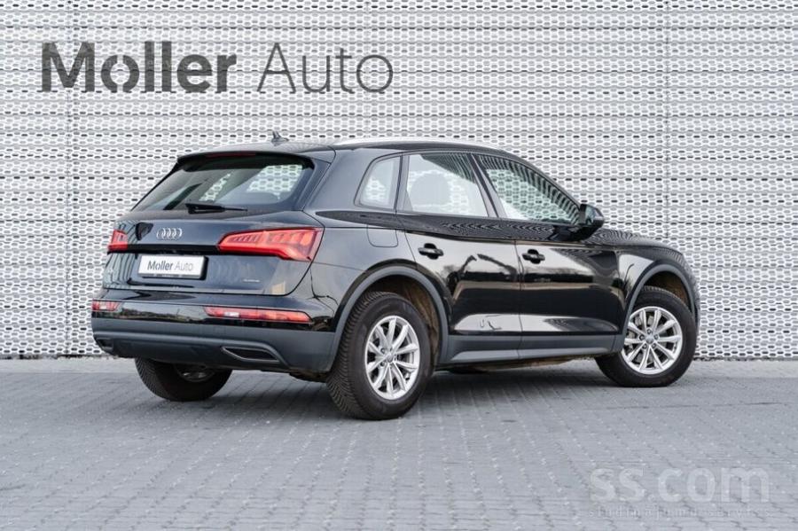 Black Audi Q5 2018 in Riga, with an engine capacity of 2.00 L and mileage of 116 thousand km for 23850 €, photo 4 on AUTOMOTO.COM.LV