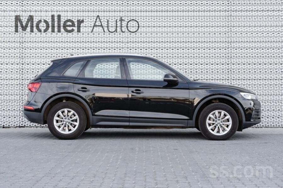 Black Audi Q5 2018 in Riga, with an engine capacity of 2.00 L and mileage of 116 thousand km for 23850 €, photo 5 on AUTOMOTO.COM.LV