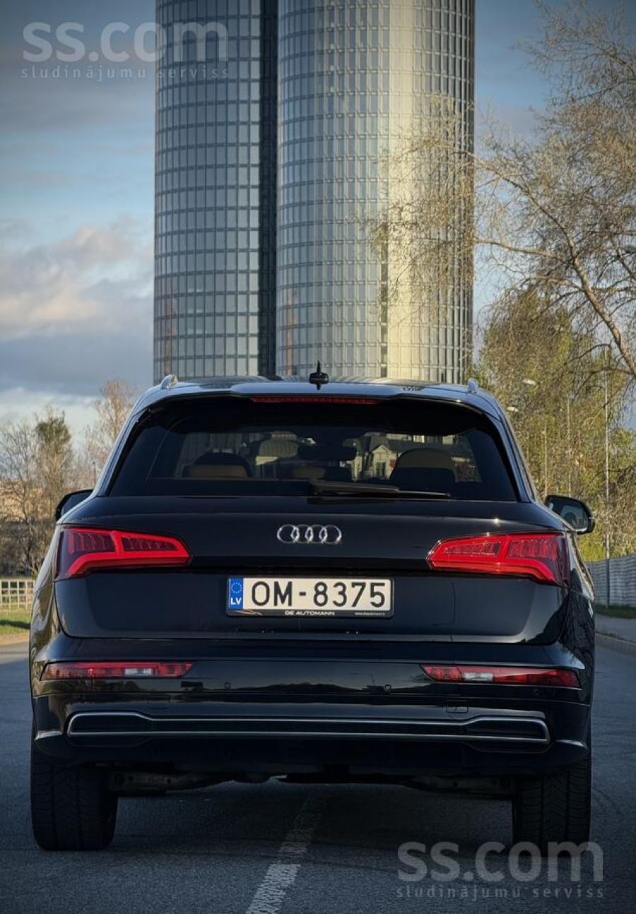 Melns Audi Q5 2018 Rīga, ar dzinēja tilpumu 2.00 L un nobraukumu 199 tūkst. km par 19900 €, foto 7 vietnē AUTOMOTO.COM.LV