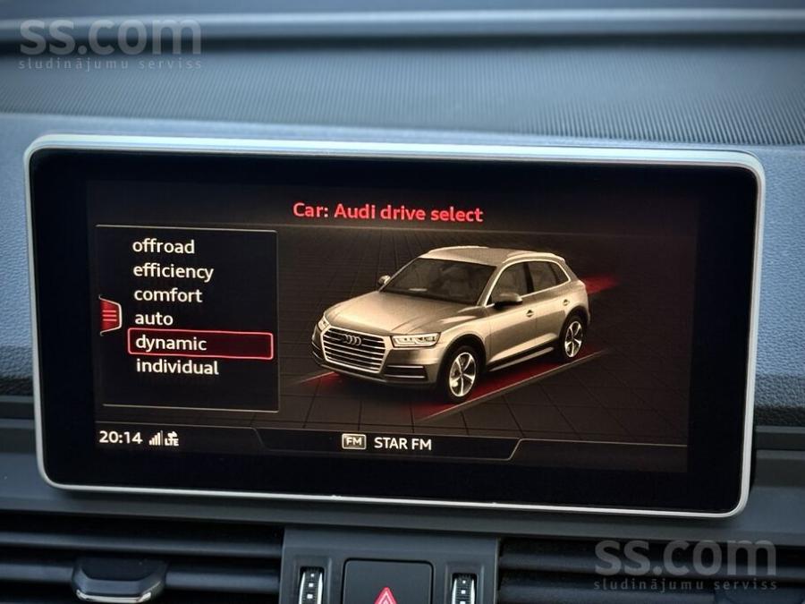 Melns Audi Q5 2018 Rīga, ar dzinēja tilpumu 2.00 L un nobraukumu 199 tūkst. km par 19900 €, foto 23 vietnē AUTOMOTO.COM.LV