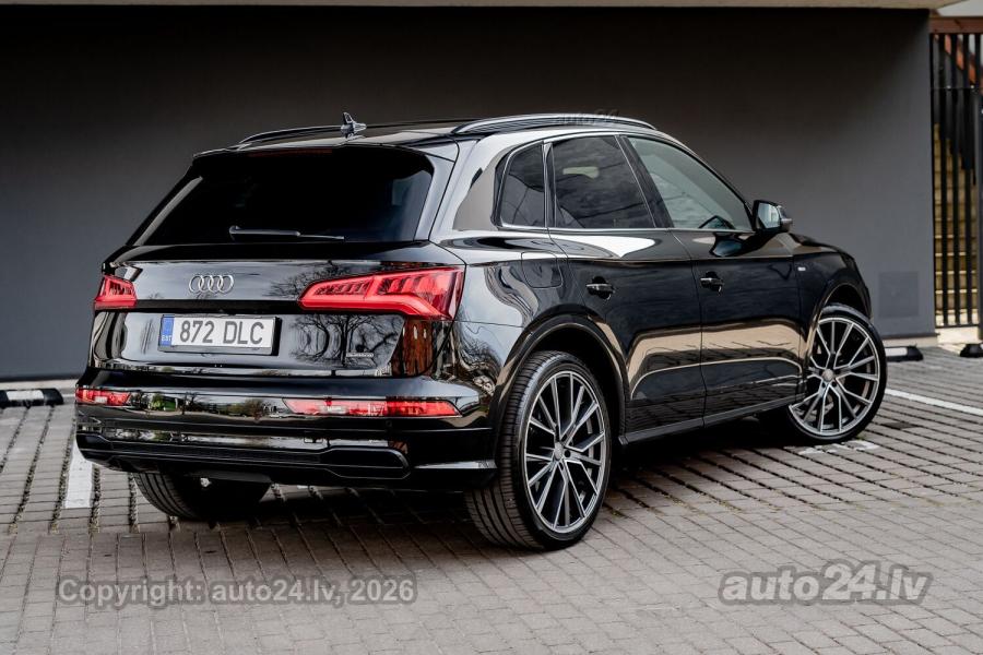 Black Audi Q5 2018 in Parnu, with an engine capacity of 3.00 L and mileage of 143 thousand km for 29500 €, photo 7 on AUTOMOTO.COM.LV
