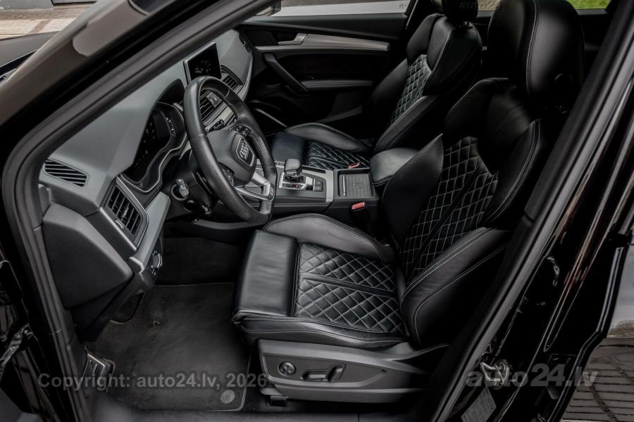 Black Audi Q5 2018 in Parnu, with an engine capacity of 3.00 L and mileage of 143 thousand km for 29500 €, photo 12 on AUTOMOTO.COM.LV