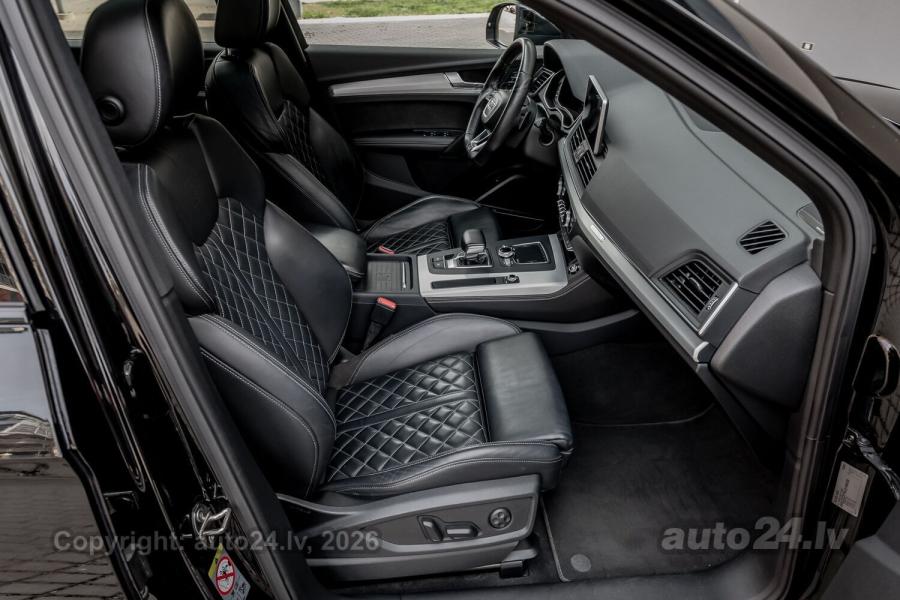 Black Audi Q5 2018 in Parnu, with an engine capacity of 3.00 L and mileage of 143 thousand km for 29500 €, photo 13 on AUTOMOTO.COM.LV