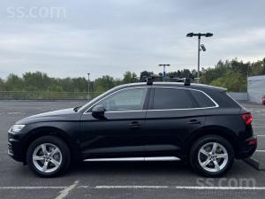 Black Audi Q5 2018 in Riga, with an engine capacity of 2.00 L and mileage of 65 thousand km for 24900 €, photo 3 on AUTOMOTO.COM.LV