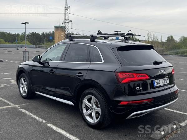 Black Audi Q5 2018 in Riga, with an engine capacity of 2.00 L and mileage of 65 thousand km for 24900 €, photo 6 on AUTOMOTO.COM.LV