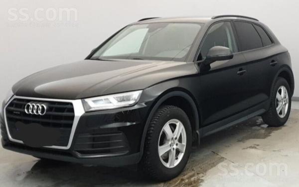 Black Audi Q5 2018 in Riga, with an engine capacity of 2.00 L and mileage of 141 thousand km for 24424 €, photo  on AUTOMOTO.COM.LV