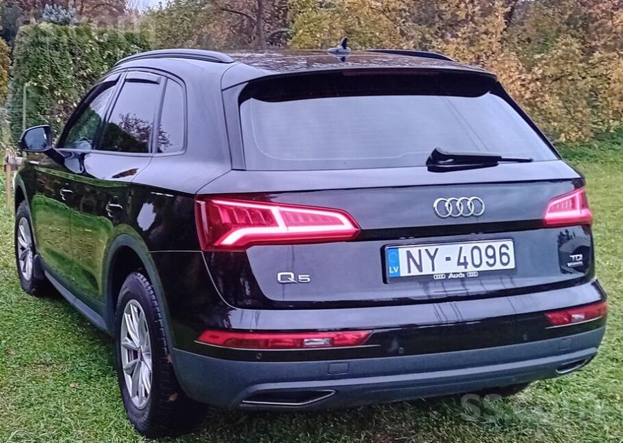 Melns Audi Q5 2018 Rīga, ar dzinēja tilpumu 2.00 L un nobraukumu 141 tūkst. km par 24424 €, foto 3 vietnē AUTOMOTO.COM.LV