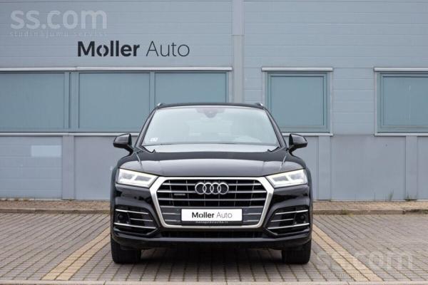 Black Audi Q5 2018 in Ventspils, with an engine capacity of 2.00 L and mileage of 316 thousand km for 16750 €, photo 8 on AUTOMOTO.COM.LV