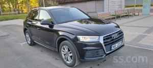 Black Audi Q5 2018 in Riga, with an engine capacity of 2.00 L and mileage of 120 thousand km for 24250 €, photo  on AUTOMOTO.COM.LV