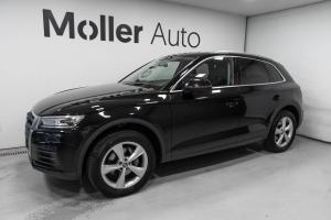 Black Audi Q5 2018 in Vilnius, with an engine capacity of 2.00 L and mileage of 191 thousand km for 21450 €, photo 5 on AUTOMOTO.COM.LV