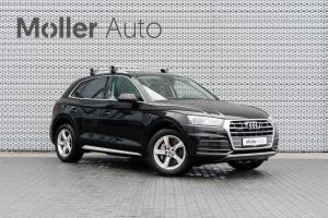 Black Audi Q5 2018 in Marupe, with an engine capacity of 2.00 L and mileage of 67 thousand km for 29750 €, photo 3 on AUTOMOTO.COM.LV