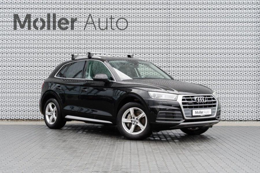 Black Audi Q5 2018 in Marupe, with an engine capacity of 2.00 L and mileage of 67 thousand km for 29750 €, photo 3 on AUTOMOTO.COM.LV