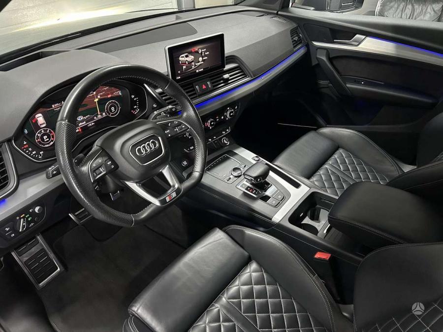 Melns Audi Q5 2018 Utena, ar dzinēja tilpumu 2.00 L un nobraukumu 240 tūkst. km par 25500 €, foto 6 vietnē AUTOMOTO.COM.LV