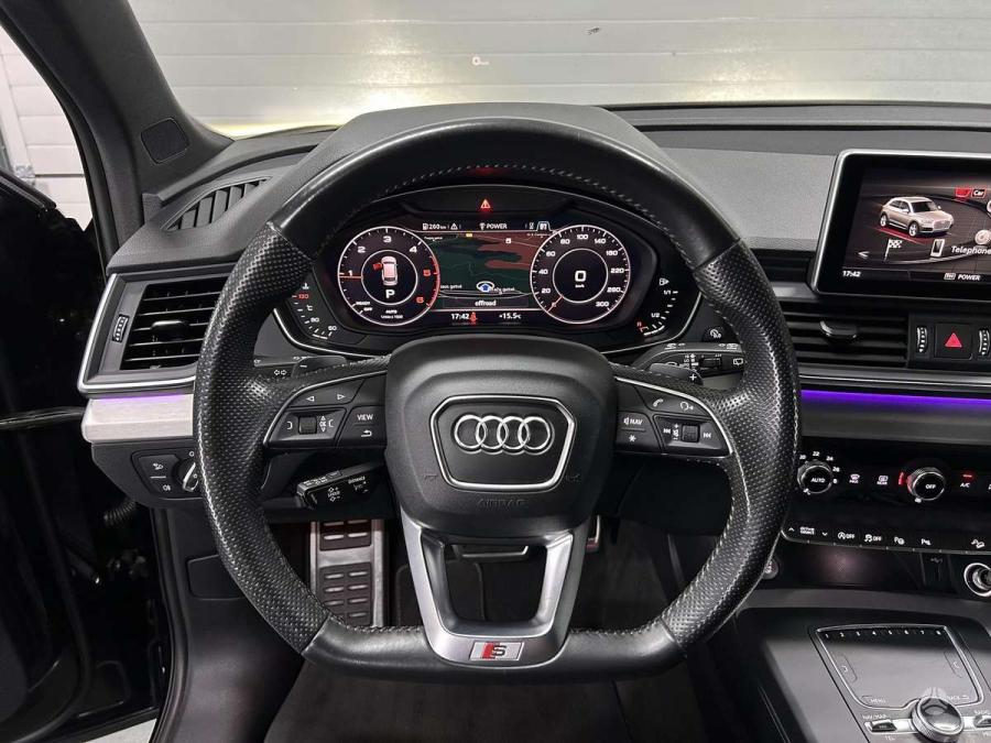 Melns Audi Q5 2018 Utena, ar dzinēja tilpumu 2.00 L un nobraukumu 240 tūkst. km par 25500 €, foto 7 vietnē AUTOMOTO.COM.LV