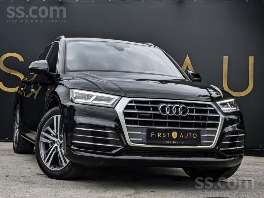 Black Audi Q5 2018 in Tukums, with an engine capacity of 3.00 L and mileage of 186 thousand km for 25990 €, photo 1 on AUTOMOTO.COM.LV