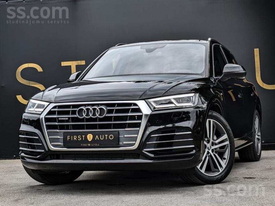 Black Audi Q5 2018 in Tukums, with an engine capacity of 3.00 L and mileage of 186 thousand km for 25990 €, photo 3 on AUTOMOTO.COM.LV