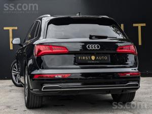 Black Audi Q5 2018 in Tukums, with an engine capacity of 3.00 L and mileage of 186 thousand km for 25990 €, photo 4 on AUTOMOTO.COM.LV