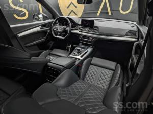 Black Audi Q5 2018 in Tukums, with an engine capacity of 3.00 L and mileage of 186 thousand km for 25990 €, photo 6 on AUTOMOTO.COM.LV