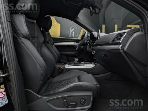Black Audi Q5 2018 in Tukums, with an engine capacity of 3.00 L and mileage of 186 thousand km for 25990 €, photo 8 on AUTOMOTO.COM.LV