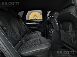 Black Audi Q5 2018 in Tukums, with an engine capacity of 3.00 L and mileage of 186 thousand km for 25990 €, photo 9 on AUTOMOTO.COM.LV