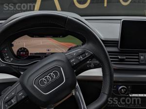 Black Audi Q5 2018 in Tukums, with an engine capacity of 3.00 L and mileage of 186 thousand km for 25990 €, photo 10 on AUTOMOTO.COM.LV