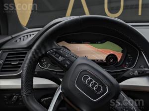 Black Audi Q5 2018 in Tukums, with an engine capacity of 3.00 L and mileage of 186 thousand km for 25990 €, photo 20 on AUTOMOTO.COM.LV