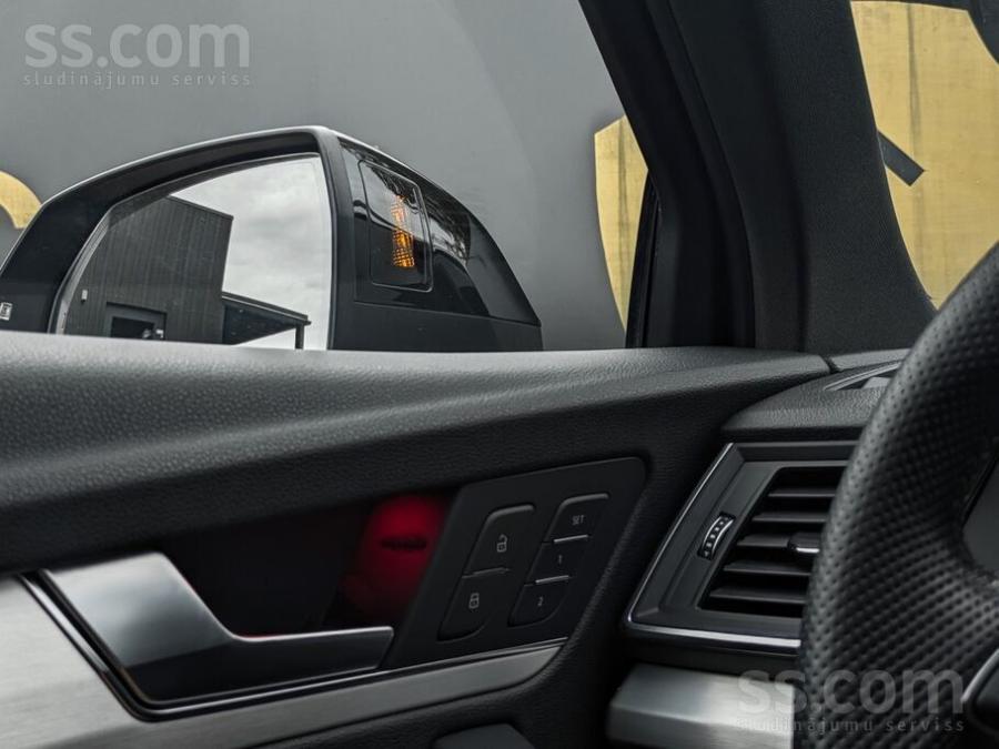 Black Audi Q5 2018 in Tukums, with an engine capacity of 3.00 L and mileage of 186 thousand km for 25990 €, photo 22 on AUTOMOTO.COM.LV