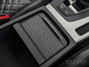 Black Audi Q5 2018 in Tukums, with an engine capacity of 3.00 L and mileage of 186 thousand km for 25990 €, photo 25 on AUTOMOTO.COM.LV