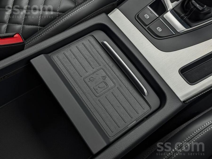 Black Audi Q5 2018 in Tukums, with an engine capacity of 3.00 L and mileage of 186 thousand km for 25990 €, photo 25 on AUTOMOTO.COM.LV