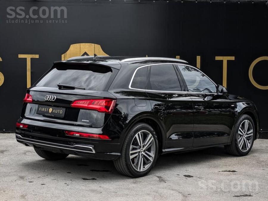 Black Audi Q5 2018 in Tukums, with an engine capacity of 3.00 L and mileage of 186 thousand km for 25990 €, photo 29 on AUTOMOTO.COM.LV