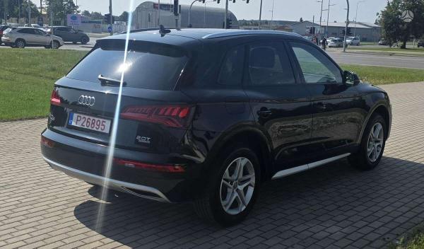 Black Audi Q5 2018 in Siauliai, with an engine capacity of 1.98 L and mileage of 119 thousand km for 19200 €, photo 7 on AUTOMOTO.COM.LV