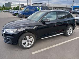 Black Audi Q5 2018 in Kaunas, with an engine capacity of 1.98 L and mileage of 150 thousand km for 20800 €, photo 5 on AUTOMOTO.COM.LV