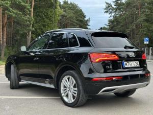Black Audi Q5 2018 in Kaunas, with an engine capacity of 1.98 L and mileage of 114 thousand km for 22300 €, photo 4 on AUTOMOTO.COM.LV