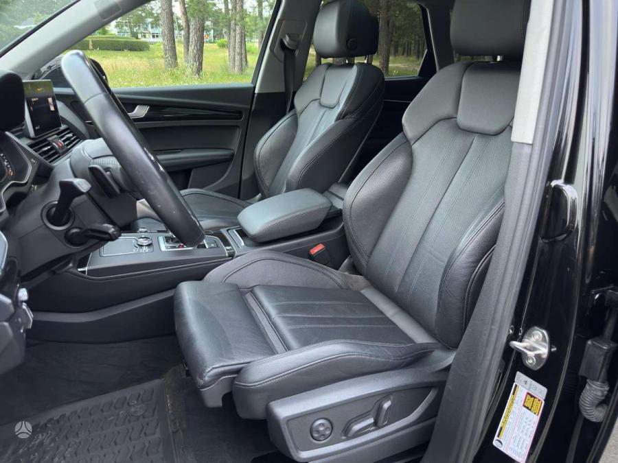 Black Audi Q5 2018 in Kaunas, with an engine capacity of 1.98 L and mileage of 114 thousand km for 22300 €, photo 13 on AUTOMOTO.COM.LV