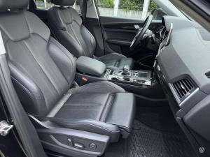 Black Audi Q5 2018 in Kaunas, with an engine capacity of 1.98 L and mileage of 114 thousand km for 22300 €, photo 19 on AUTOMOTO.COM.LV