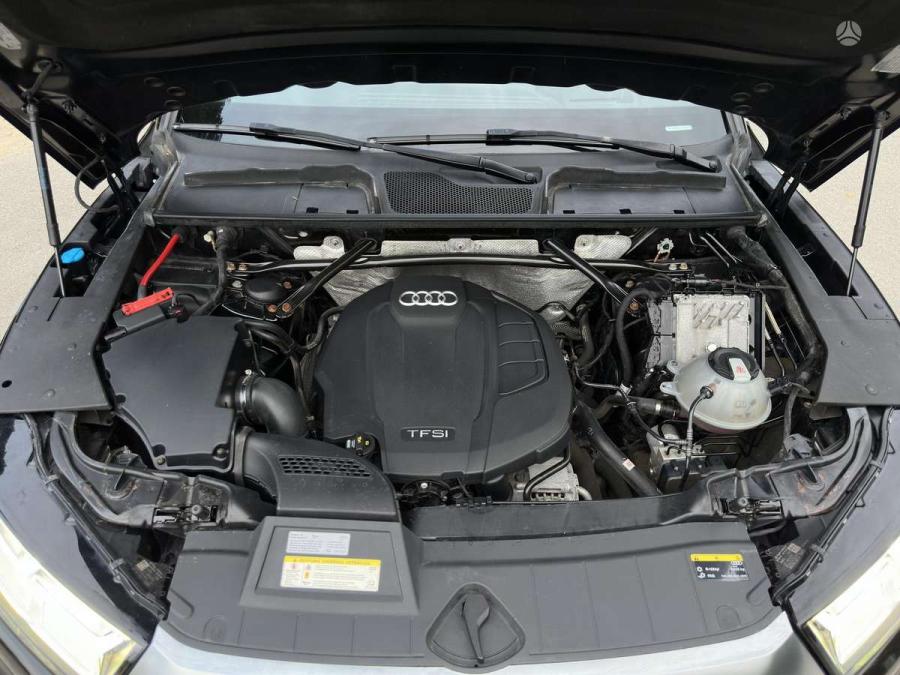 Black Audi Q5 2018 in Kaunas, with an engine capacity of 1.98 L and mileage of 114 thousand km for 22300 €, photo 26 on AUTOMOTO.COM.LV