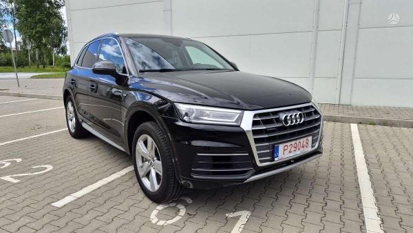 Black Audi Q5 2018 in Kaunas, with an engine capacity of 2.00 L and mileage of 239 thousand km for 17300 €, photo 2 on AUTOMOTO.COM.LV