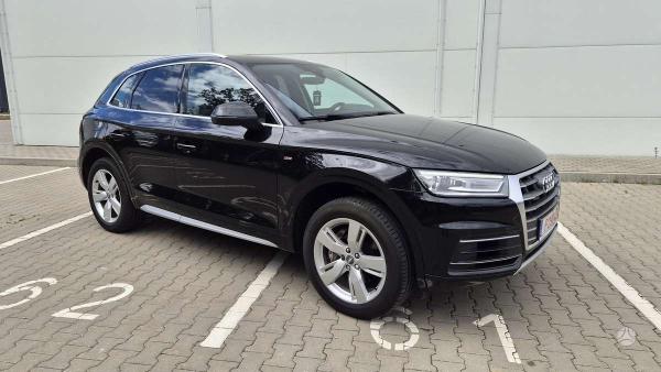 Black Audi Q5 2018 in Kaunas, with an engine capacity of 2.00 L and mileage of 239 thousand km for 17300 €, photo 3 on AUTOMOTO.COM.LV